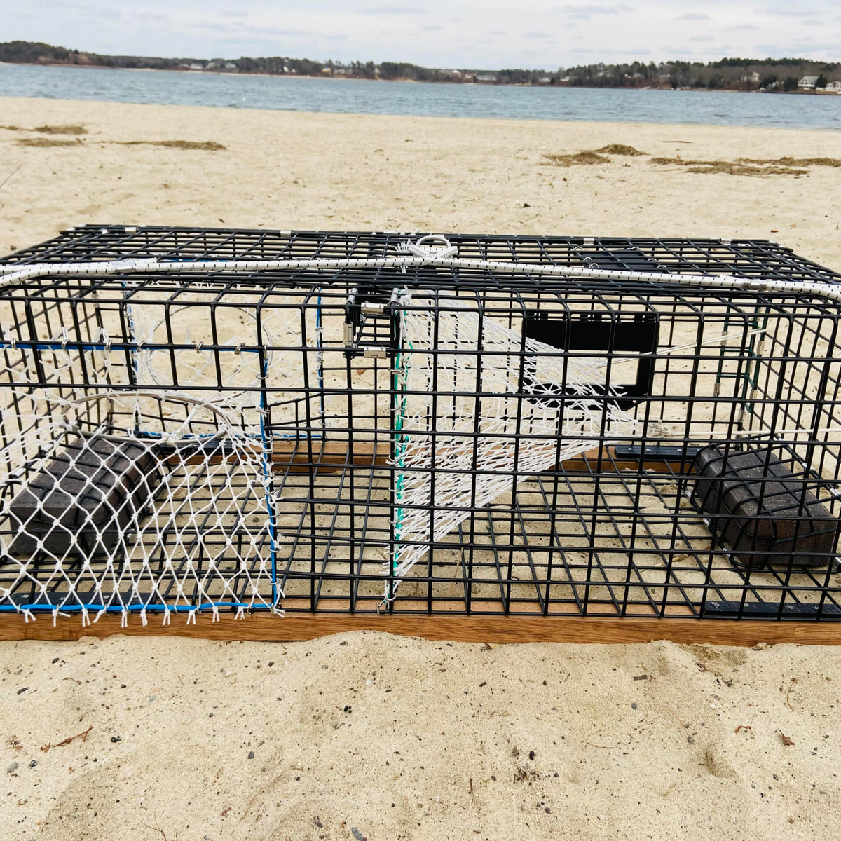 36" Lobster Trap with Wooden Runners – Ketcham Supply